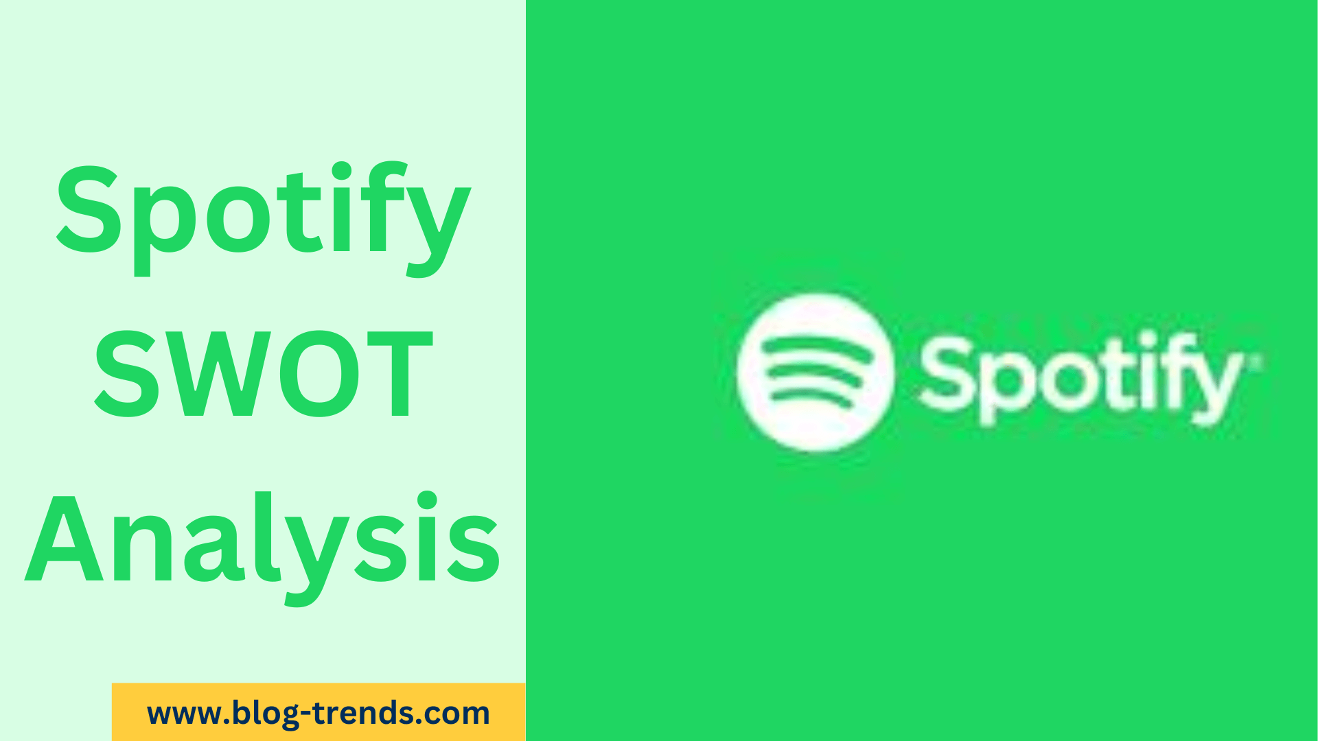 Spotify SWOT Analysis 2024 | SWOT analysis Example