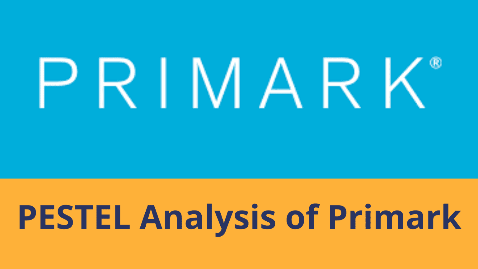 PESTEL analysis of Primark in 2024